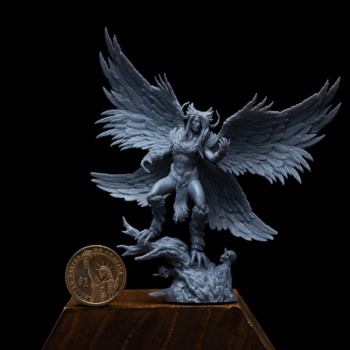 Lanfear The Harpy Queen – 3D Printable STL Miniature