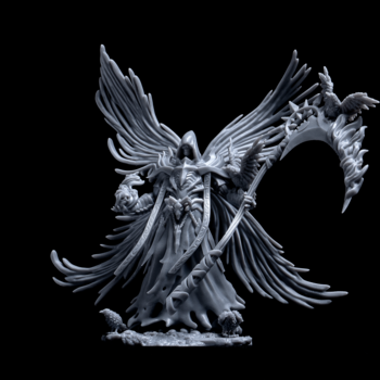 Charon STL – Grim Angel Warrior 3D Model