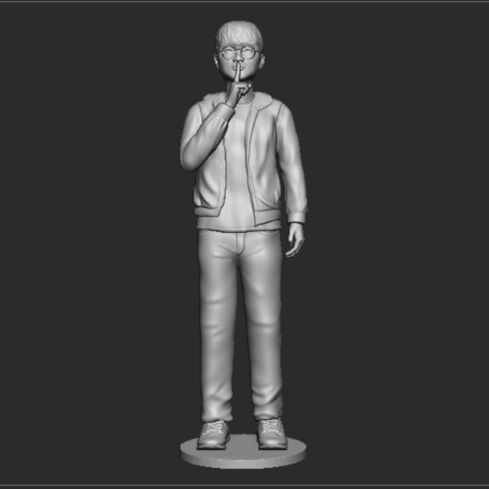 FAKER - FULL BODY & BUST - LEAGUE OF LEGENDS | Discover 3D STL and Pre ...