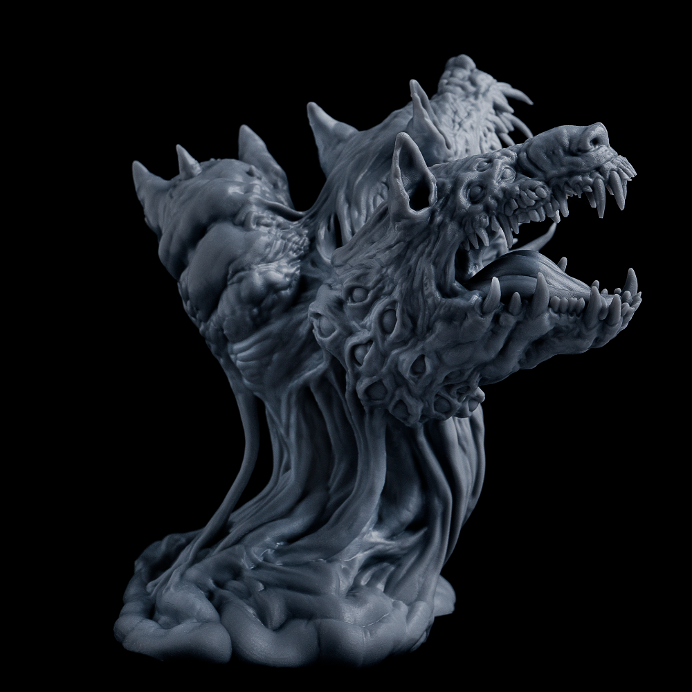 Cerberus Bust | Discover 3D STL and Pre-supported Models